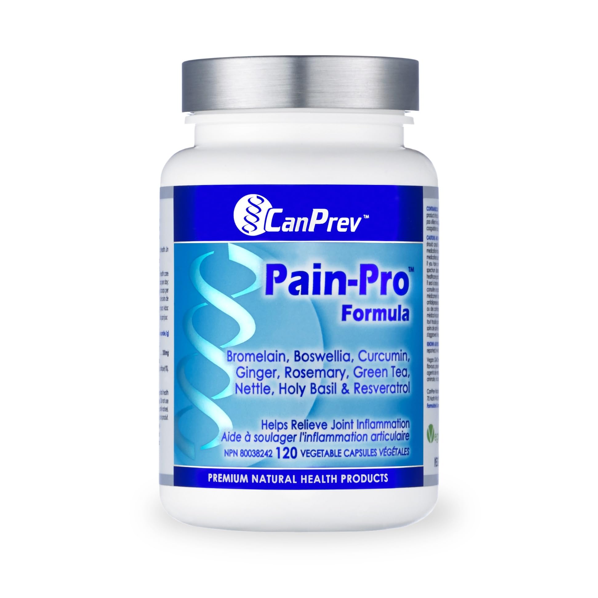 CanPrev Pain-Pro Formula, 120 V-Caps 20-Day Supply - Curcumin ...