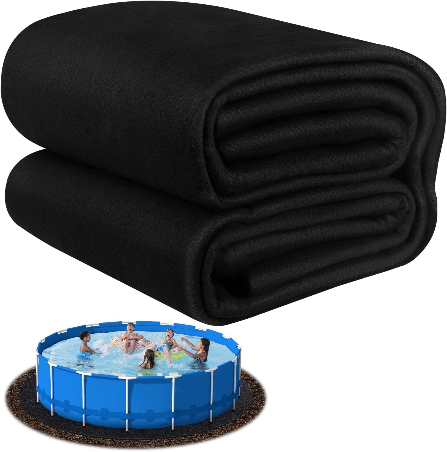 Amazon.com : GLI 70-0018RD-BLK-160 Round Armor Shield Floor Pad, 18 ...