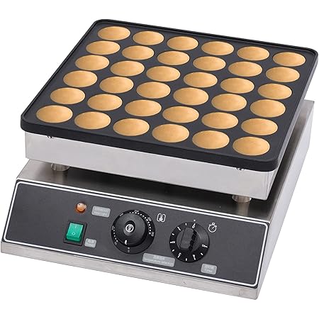 Amazon.com: Eapmic Electric Mini Dutch Pancake Baker Maker for 36 Mini ...