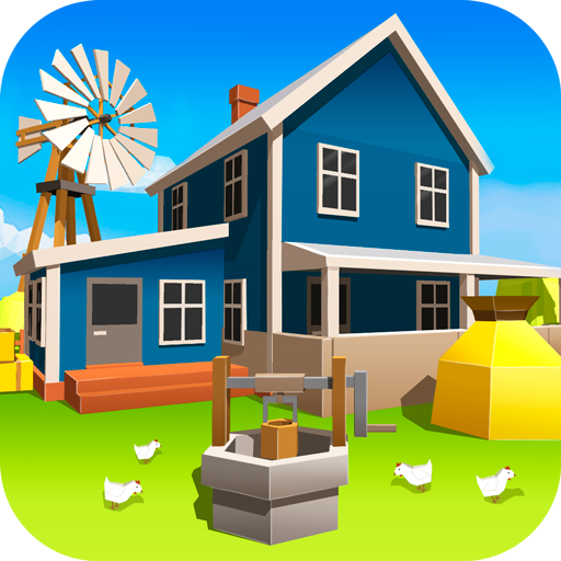 Block Farm Heavy Building Simulator: Excavator Digging and Truck ...