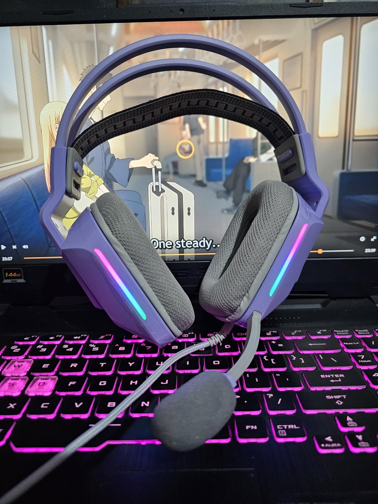 ZEBRONICS Havoc Premium Gaming Over Ear Headphone with Dolby Atmos ...