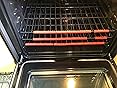 Amazon.com: Oven Rack Shields - 4 Pack Heat Resistant Silicone Oven ...