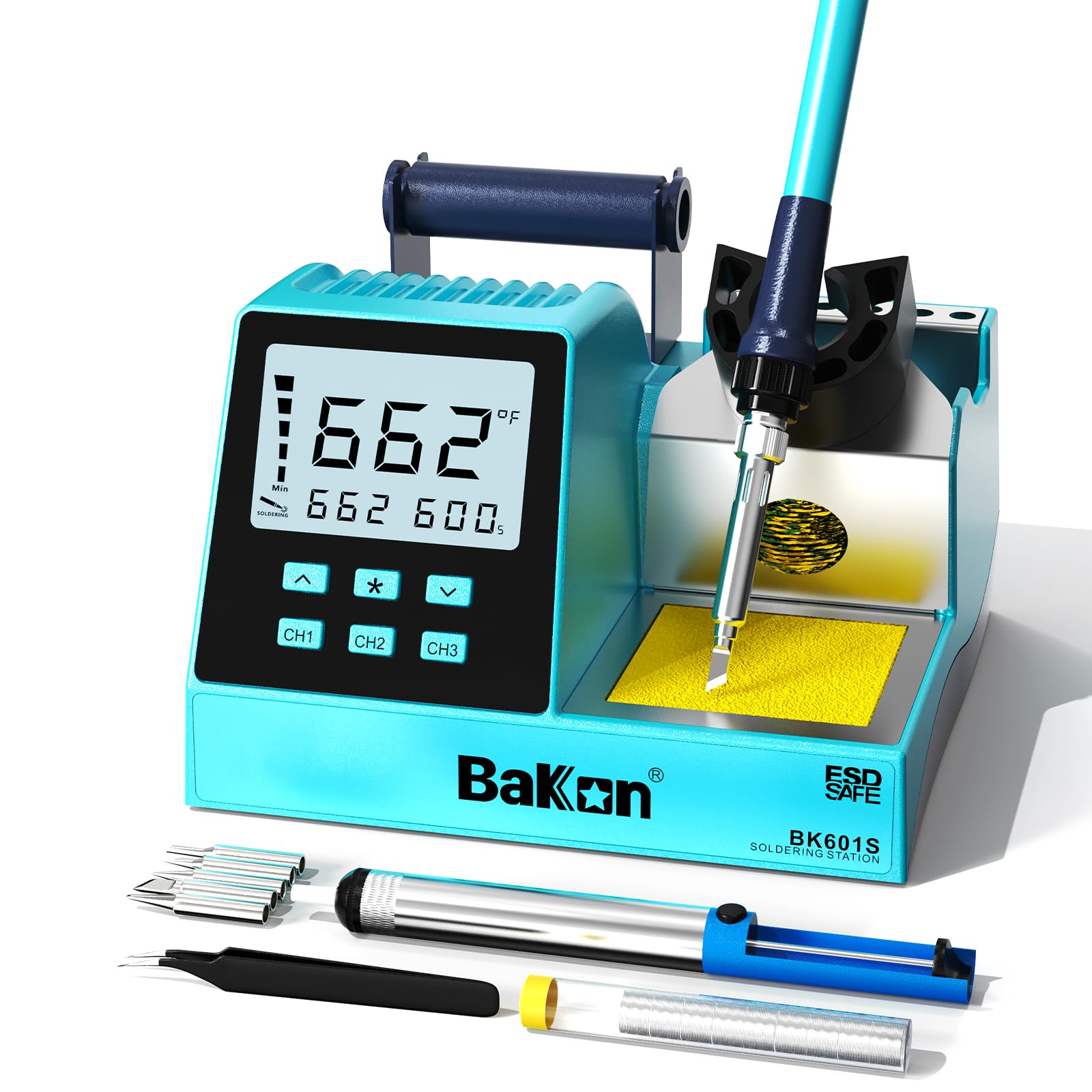 Snapklik.com : 90W Soldering Station Kit, Electronic Rework Soldering ...
