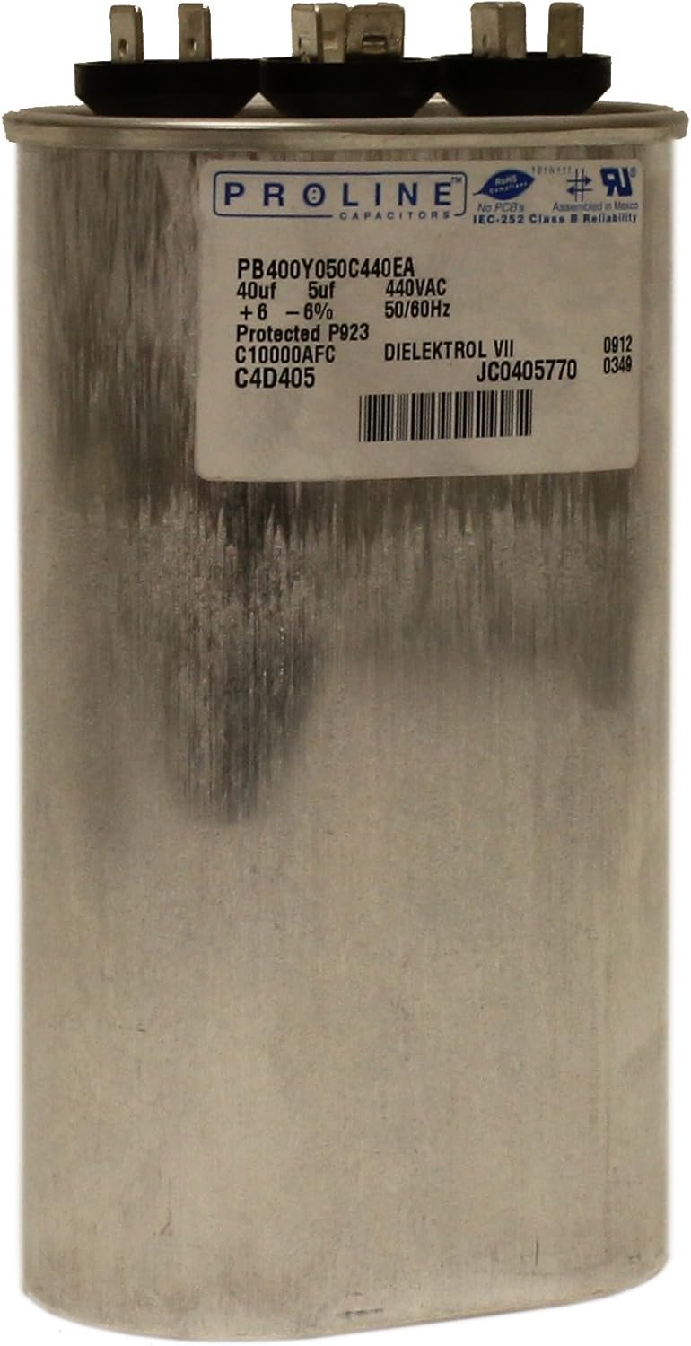 Amazon.com: Fasco C4D405 Proline 40 Mfd/5 Mfd 440-volt Dual Microfarad ...