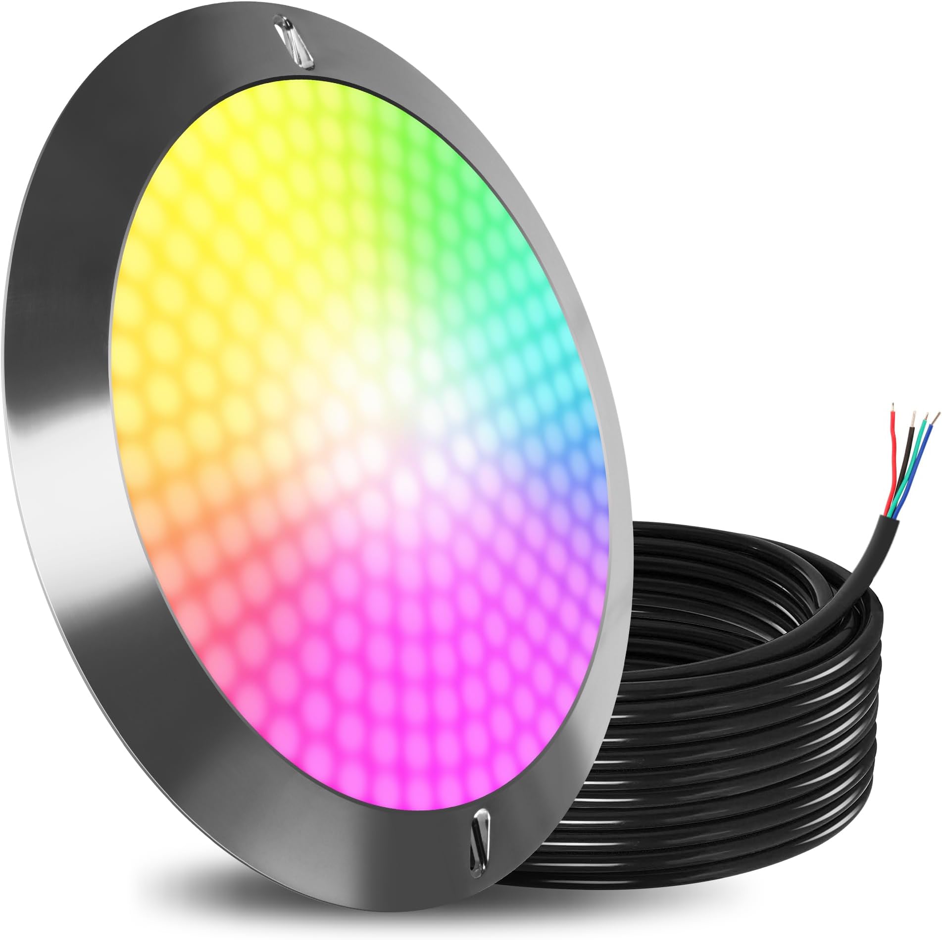 Amazon.com: Goldlife P6 10Inch Large LED Pool Light for Inground Pools ...