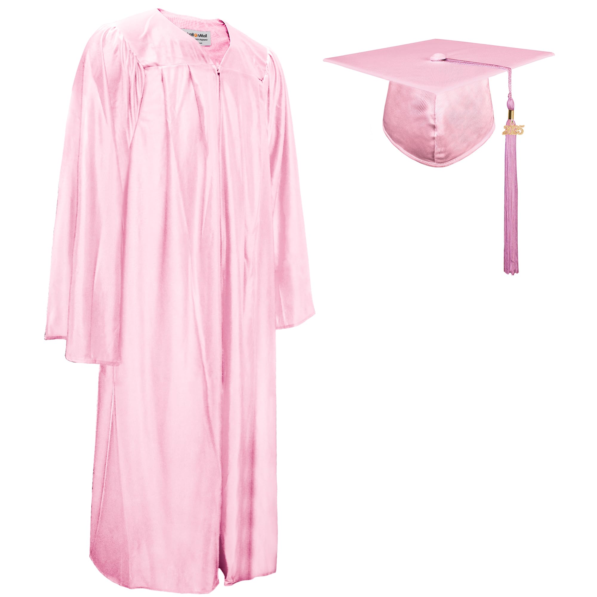 Snapklik.com : GraduationMall Shiny Graduation Cap And Gown