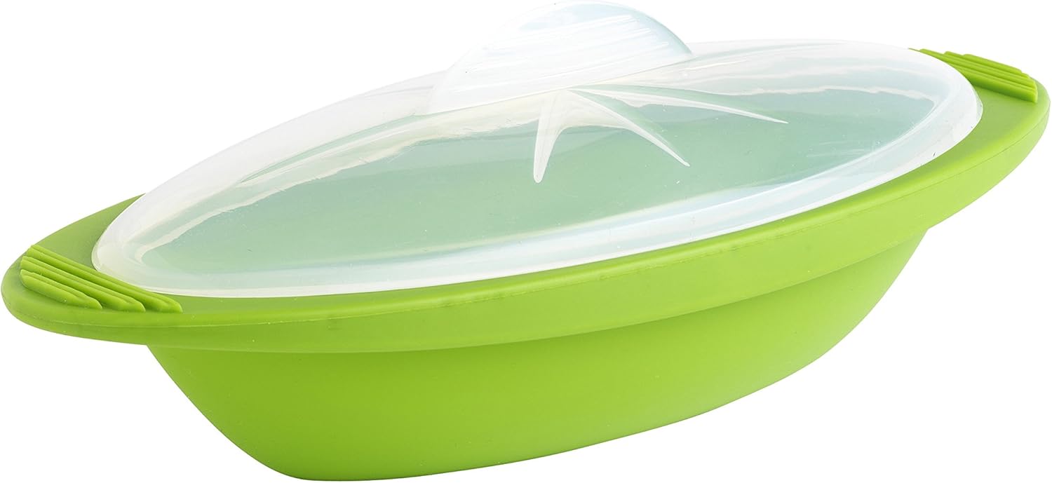 Amazon.com: Silicone Minute Cooker - Use in Both Microwave and Oven ...