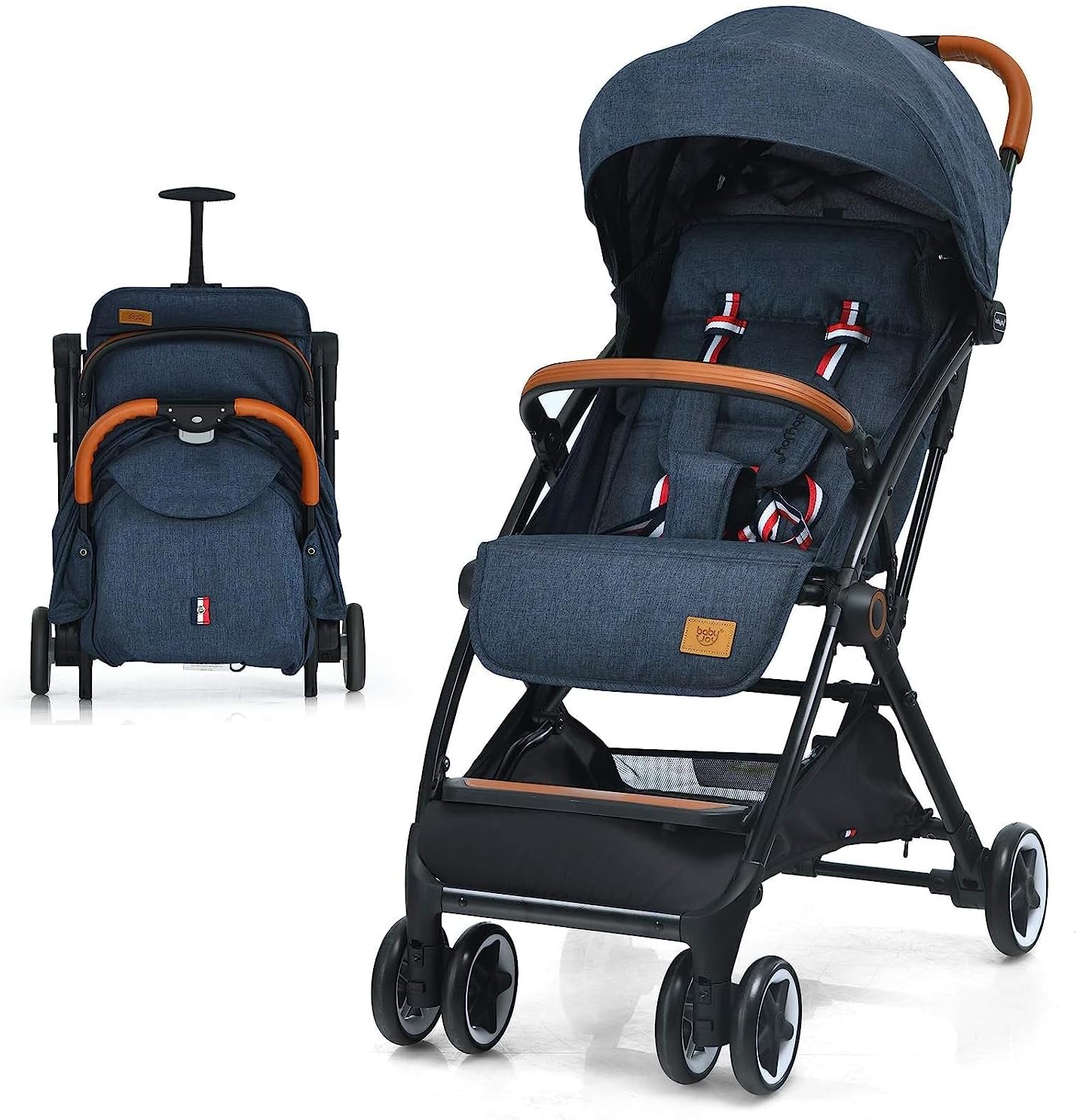 BABY JOY Lightweight Baby Stroller, Compact Toddler Travel Stroller for ...