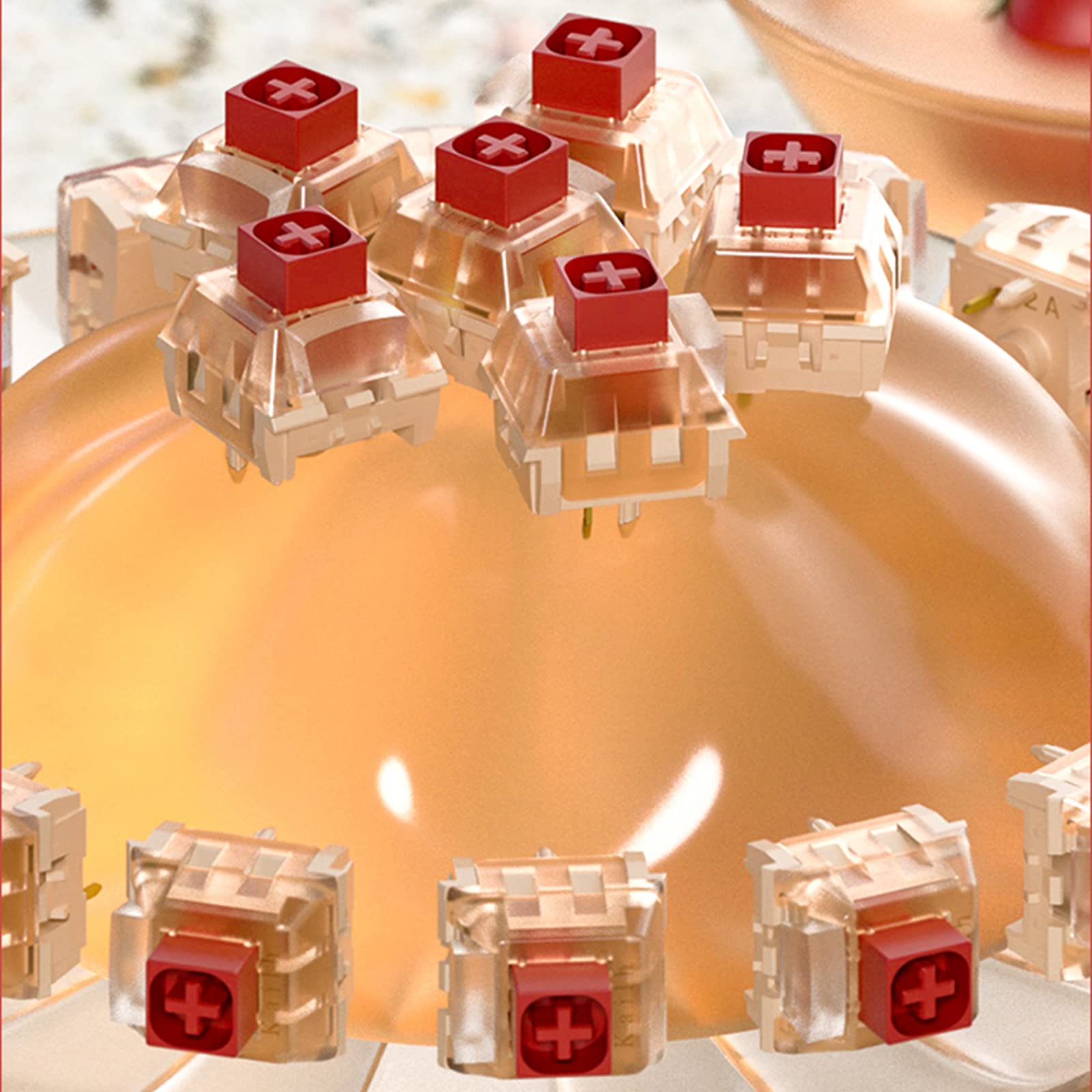 Snapklik.com : Kailh Box Pudding Switch RGB SMD 5 Pin Switches Water ...