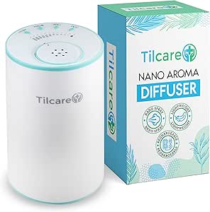 Amazon.com: Waterless Nano Essential Oil Diffuser for Aromatherapy ...