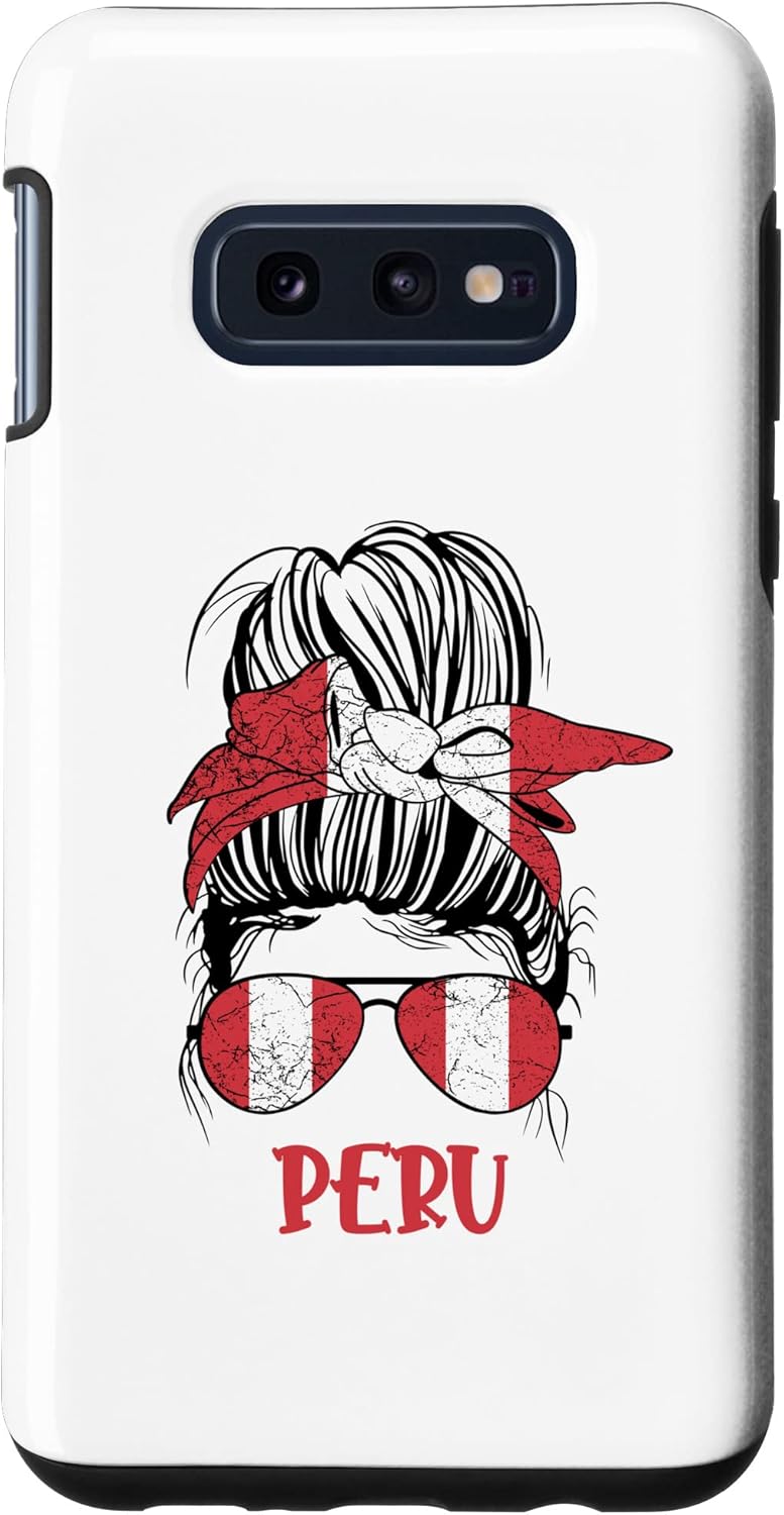 Amazon.com: Galaxy S10e Peruvian Girl Messy Hair Peru girl Chica ...