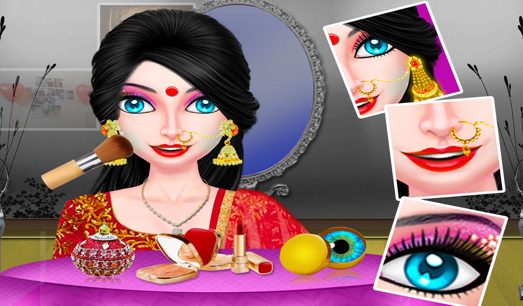 Indian Bhabhi Makeup Salon Game - App on Amazon Appstore