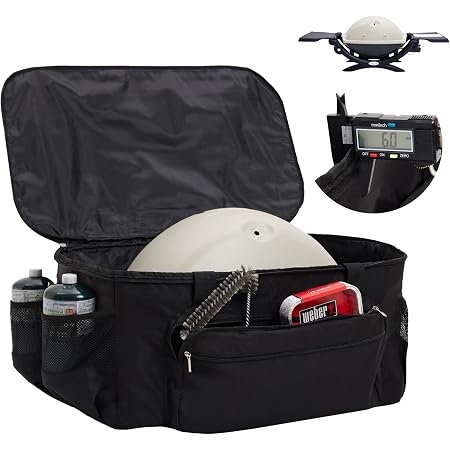 Amazon.com : Grill Carry Bag for Weber Q1000 Q1200 Liquid Propane Grill ...