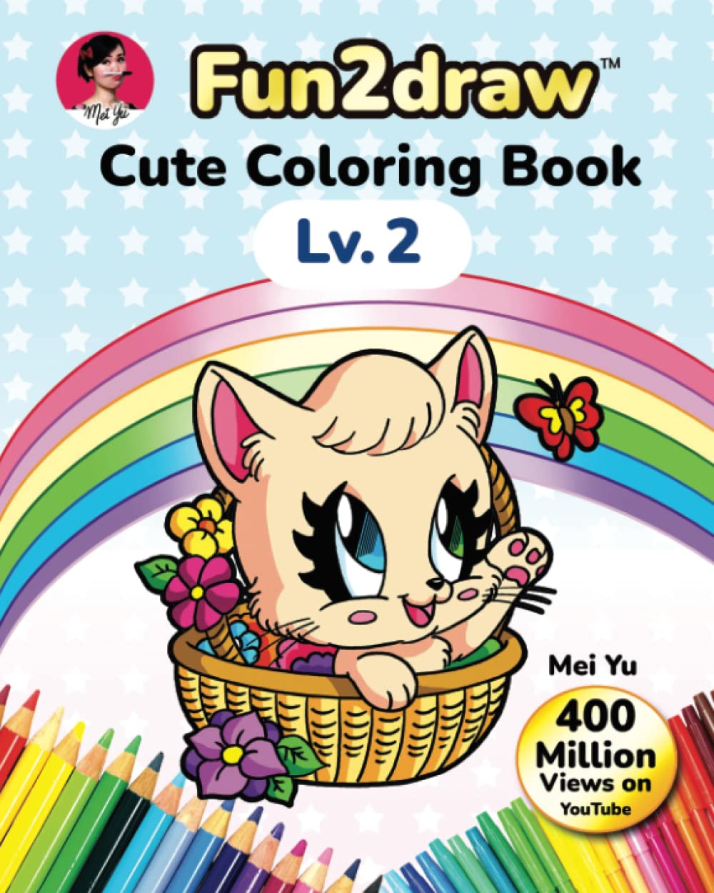 Amazon.com: Fun2draw Cute Coloring Book: Lv. 2: Cute Easy Coloring Book ...