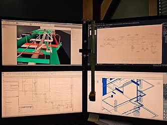 Amazon.com: PlexiCam Pro V2 | Center Screen/Middle Screen Webcam Mount ...