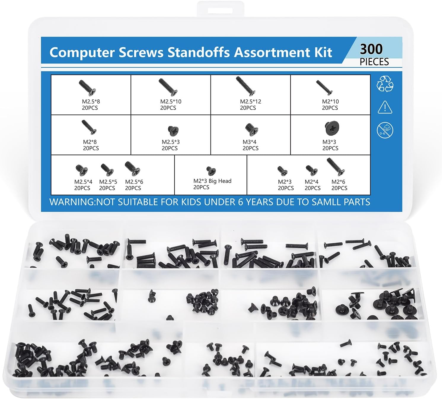 Amazon.com: 500pcs Laptop Notebook Computer Screw Kit Set for IBM HP ...