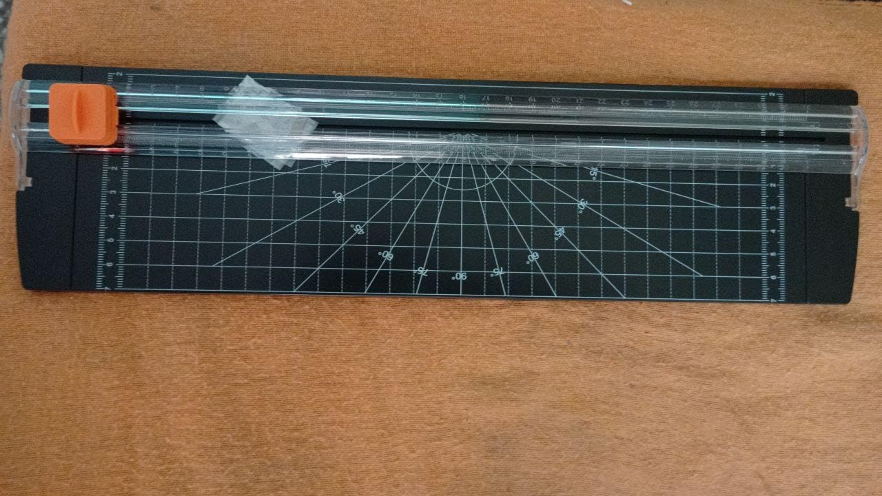 ZEQUAN Small Purple A4 Paper Trimmer, Portable Paper Cutter for Label ...