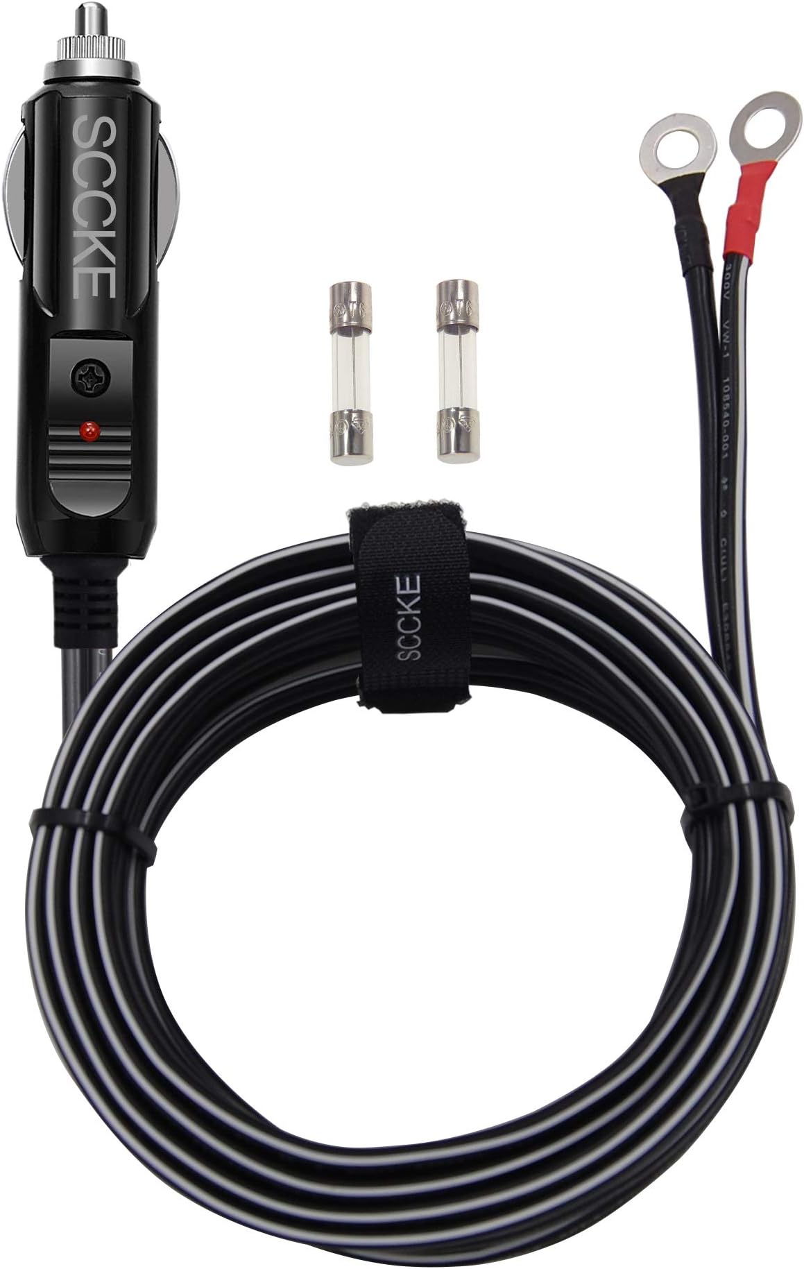 Amazon.com: 12V 15A Heavy Duty Male to Male Cigarette Lighter Plug ...