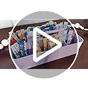 Amazon.com: Enjoy Organizer -Large Portable Caddy, DIY Dividers, 8 ...
