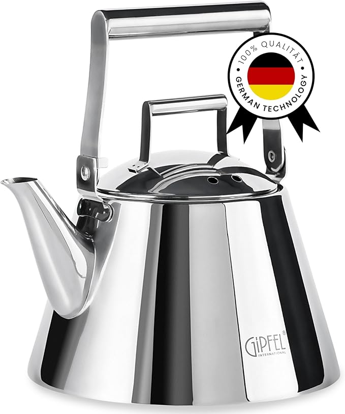 Amazon.com: Tea Kettle Stovetop - Food Grade Stainless Steel Tea Kettle ...