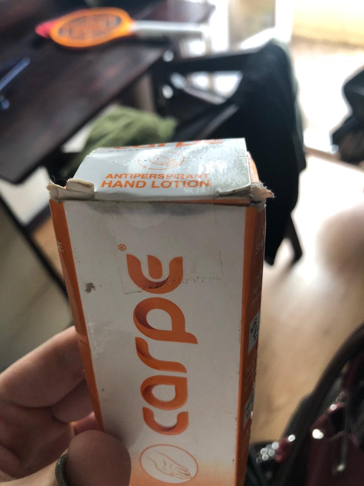 Carpe Antiperspirant Hand Lotion For Unisex, 40 Ml : Amazon.in: Beauty