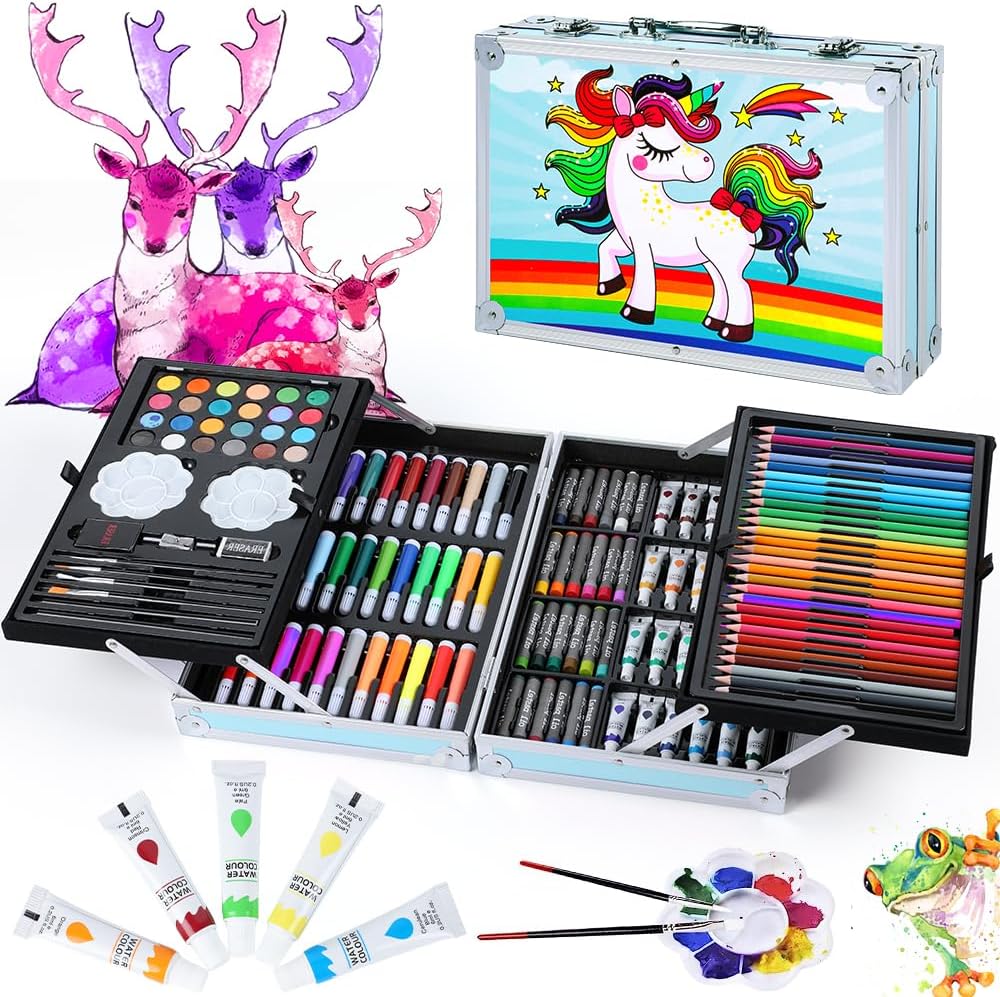 145 Piezas Kit de Arte Profesional Plegable ...