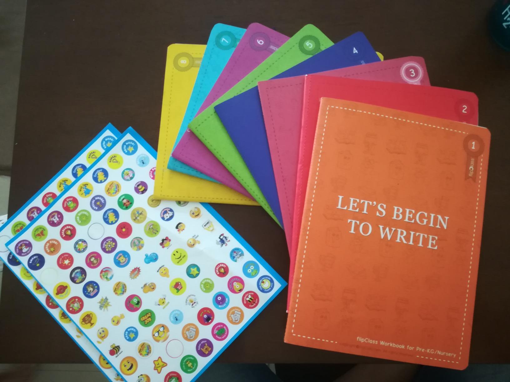 Genius Kids Worksheets for Nursery - Set of 8 Workbooks for Pre-KG ...