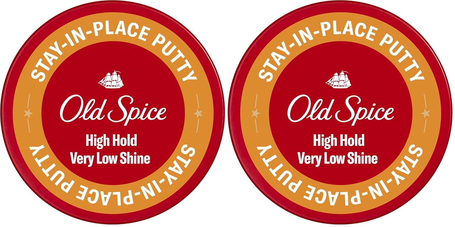 Amazon.com: Old Spice Hair Styling Putty Pomade for Men, 2.22 oz (Pack ...