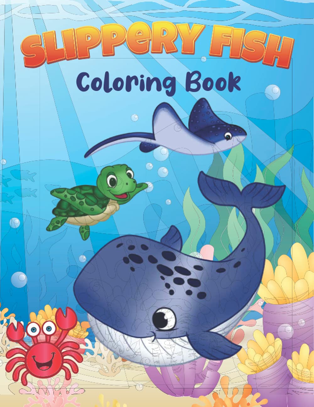 Slippery Fish Coloring Pages