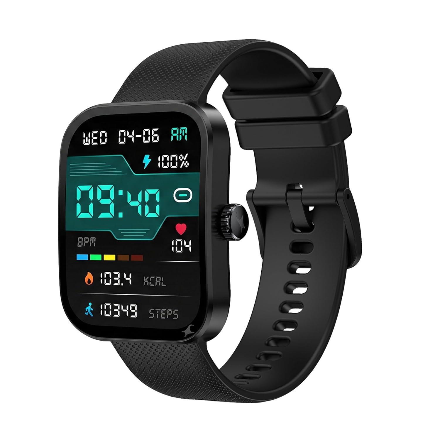 Fastrack Revoltt FS3 Smart Watch with 2.01” TFT Display,Push Button ...