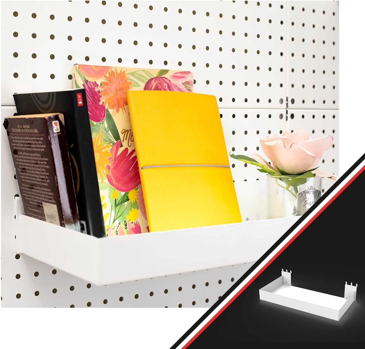 Amazon.com: Swift Courser Heavy Duty Pegboard Box, Pegboard Metal Bins ...