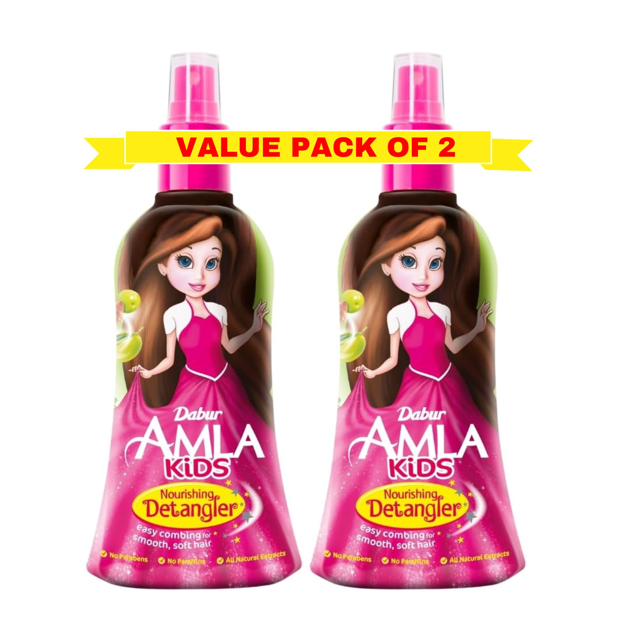 Dabur Amla Nourishing Kids Detangler (2x200ml) | Enriched with Amla ...