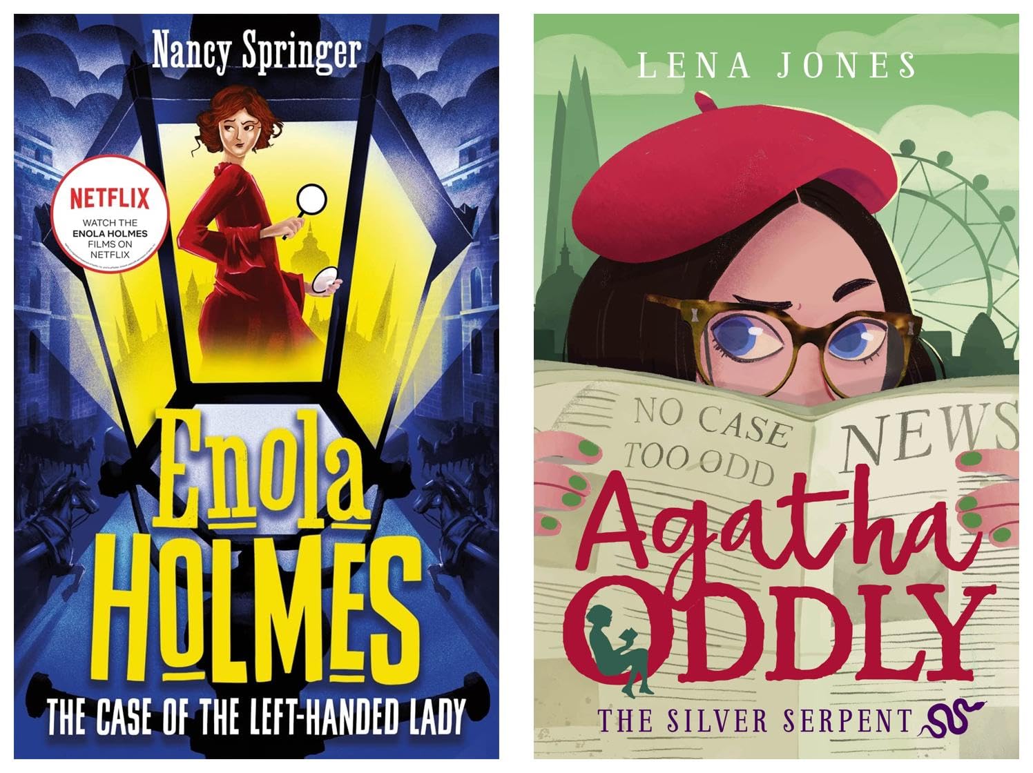 Enola Holmes 2: The Case of the Left-Handed Lady & Agatha Oddly (3 ...
