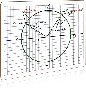 Amazon.com : 2 Pack Dry Erase XY Axis Lap Board 9”X12” | Interactive Learning Coordinate Grid ...