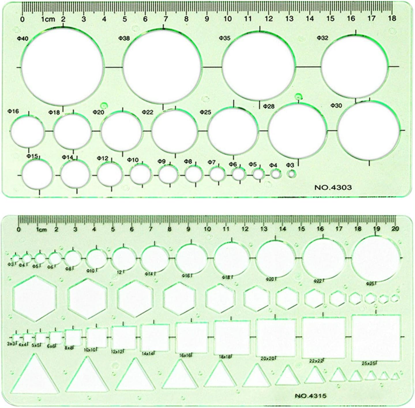 Circle Stencil Template Ruler at Mario Anderson blog