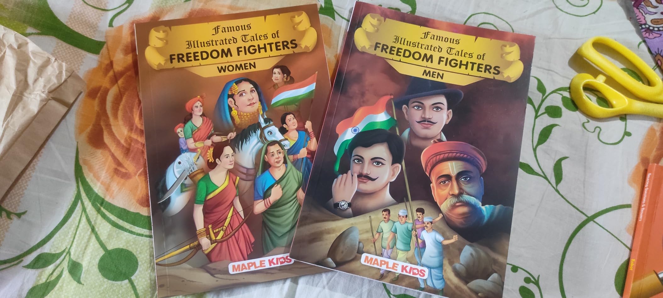 Indian Freedom Fighters Men (Illustrated) - Story Books for Kids ...