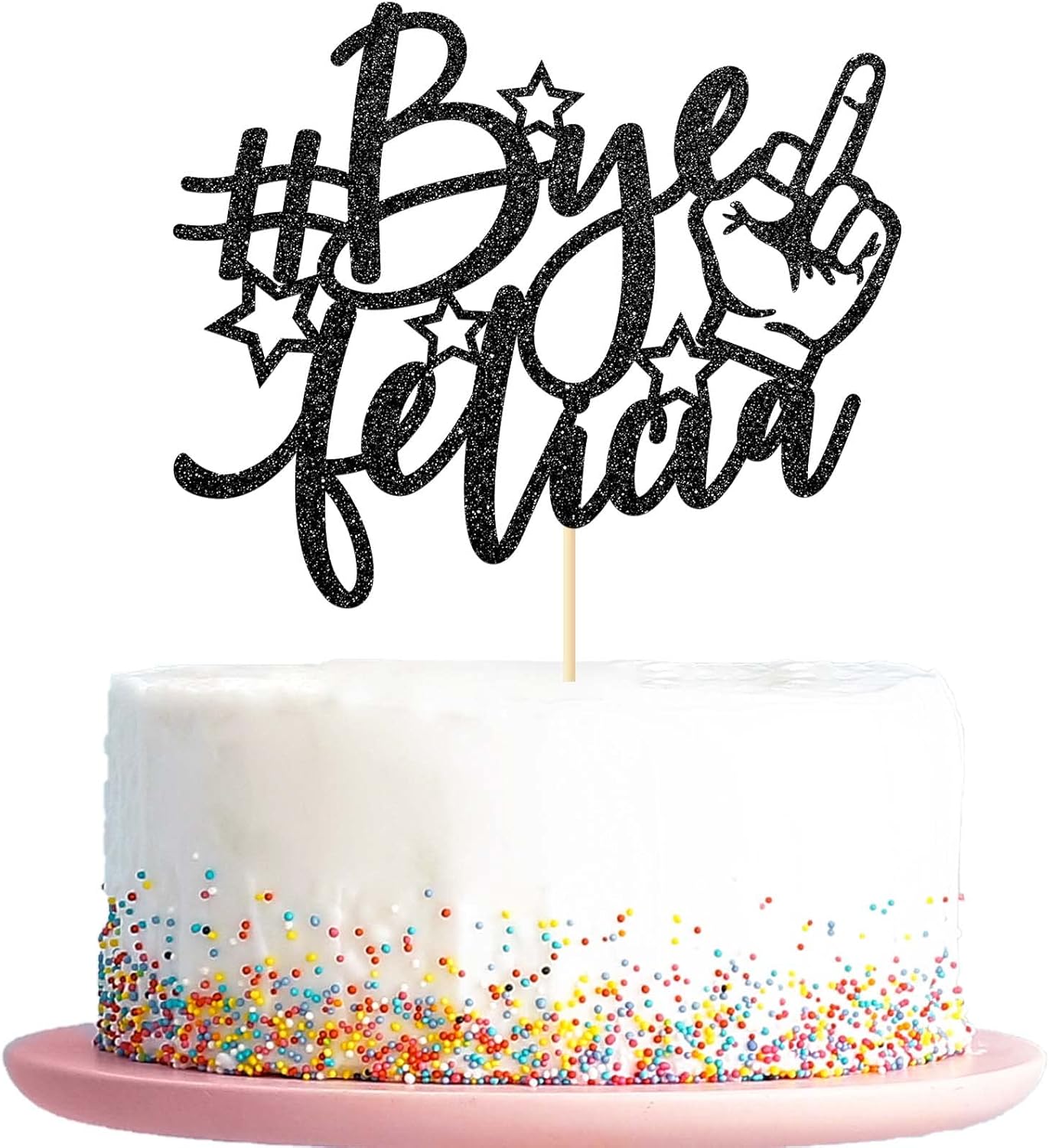 Amazon.com: Bye Felicia Cake Topper, Divorce/Retirement/Farewell/Job ...