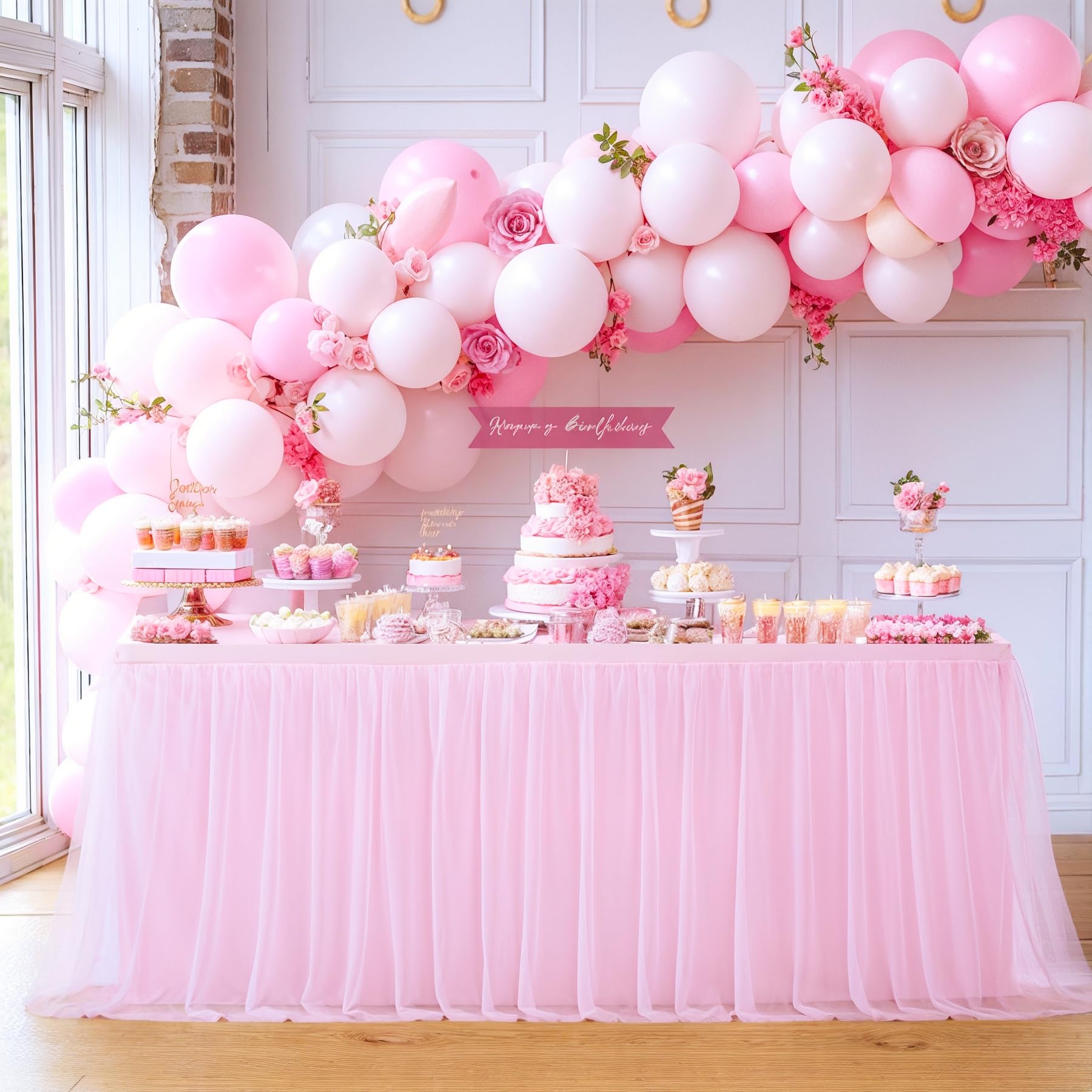 Hot Pink Table Decorations