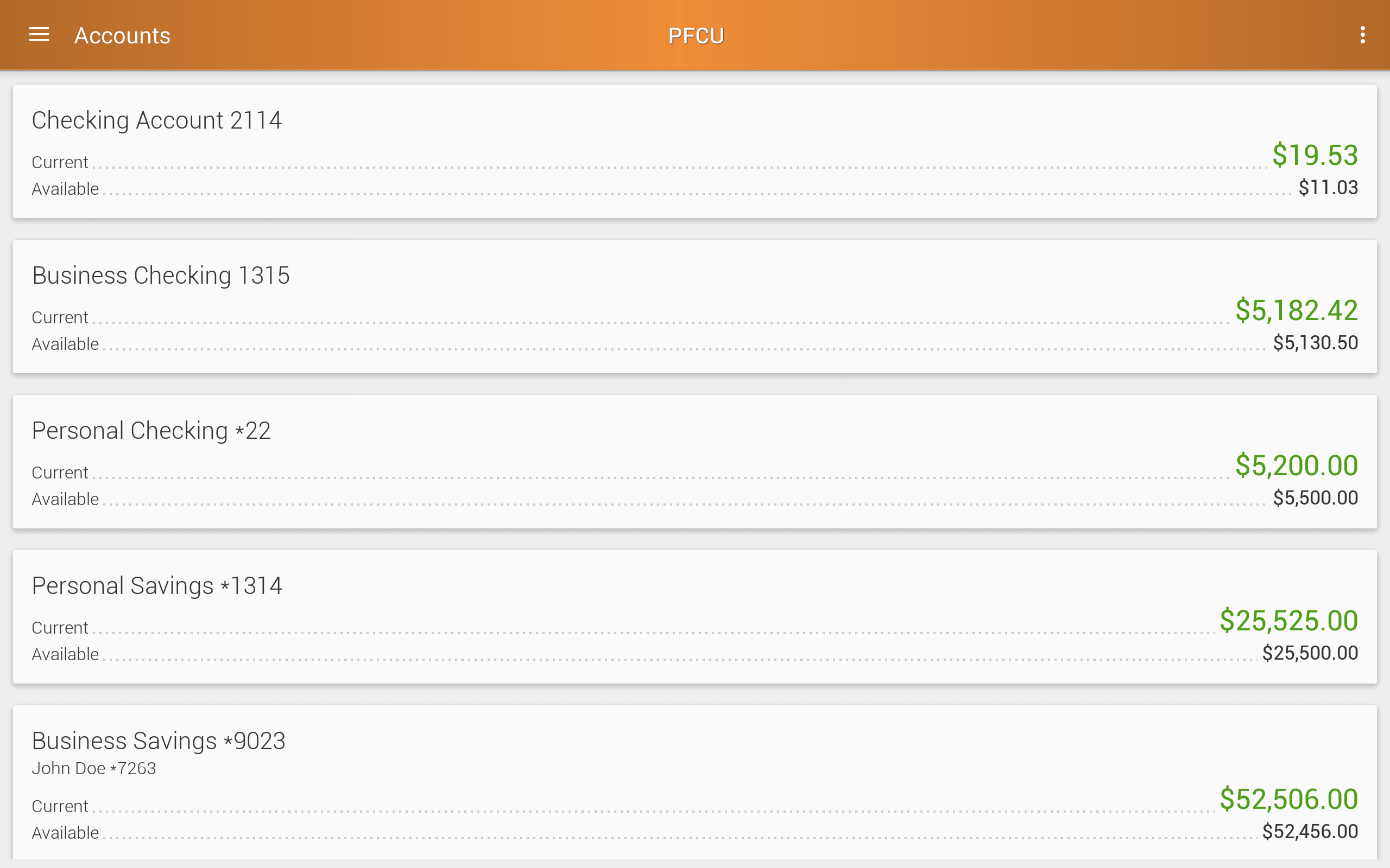 PFCU Mobile - App on Amazon Appstore