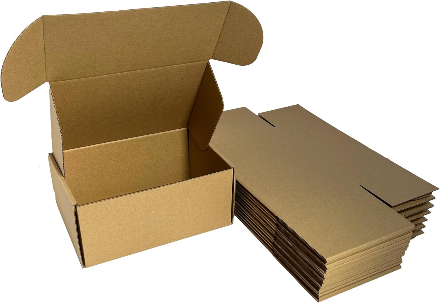 Amazon.com: easycustomerlee 9x6x4 24pcs Small Shipping Boxes Brown ...