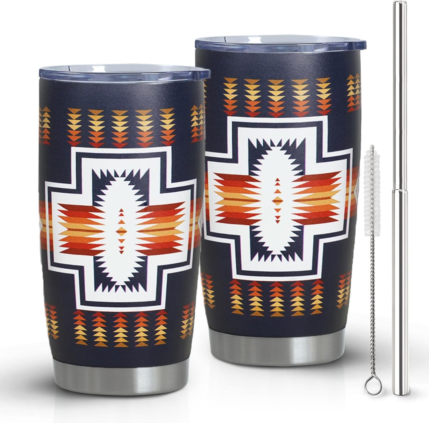 Amazon.com | HOWSEESNOW South Western Indian Tumbler, Native American ...