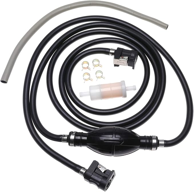 Amazon.com: iFJF 32-858104K08 Outboard Fuel Line Hose Kit 5/16" 10 Ft ...