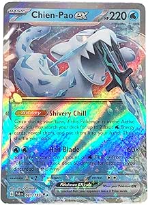 Amazon.com: Pokemon - Chien-Pao ex 061/193 - Paldea Evolved Double Rare : Toys & Games