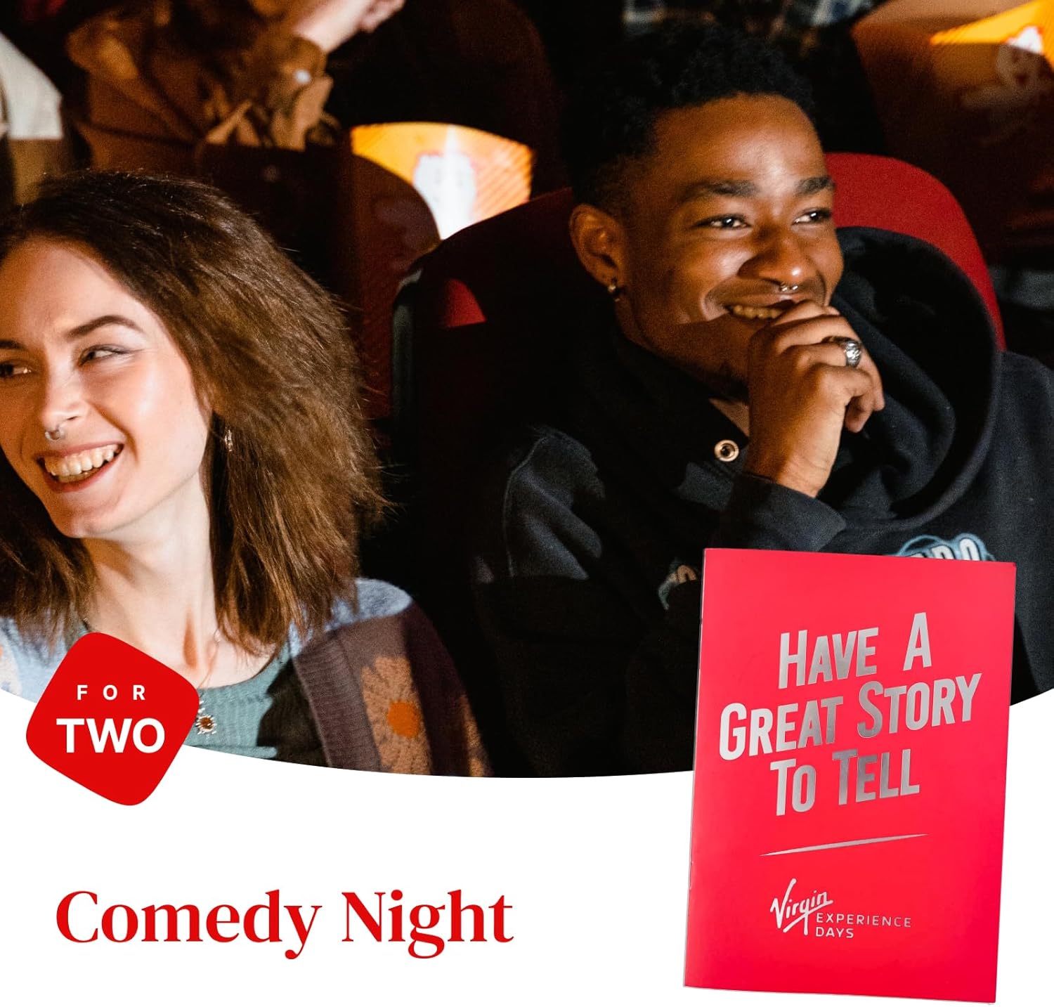 Virgin Experience Days Comedy Night for Two - Laugh the night away with ...