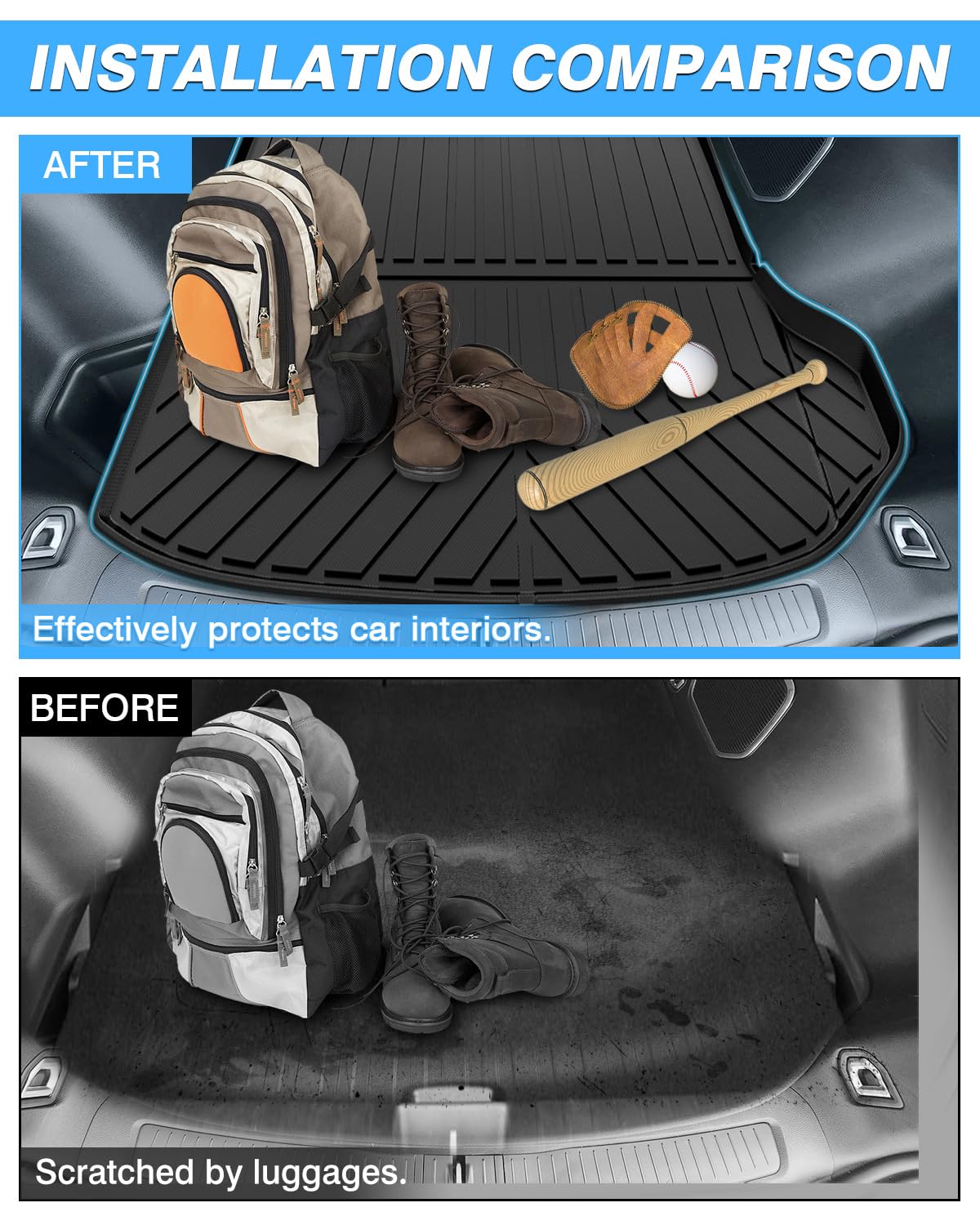 Snapklik.com : Powerty Trunk Mat For 2022-2024 2025 2026 Jeep Grand ...