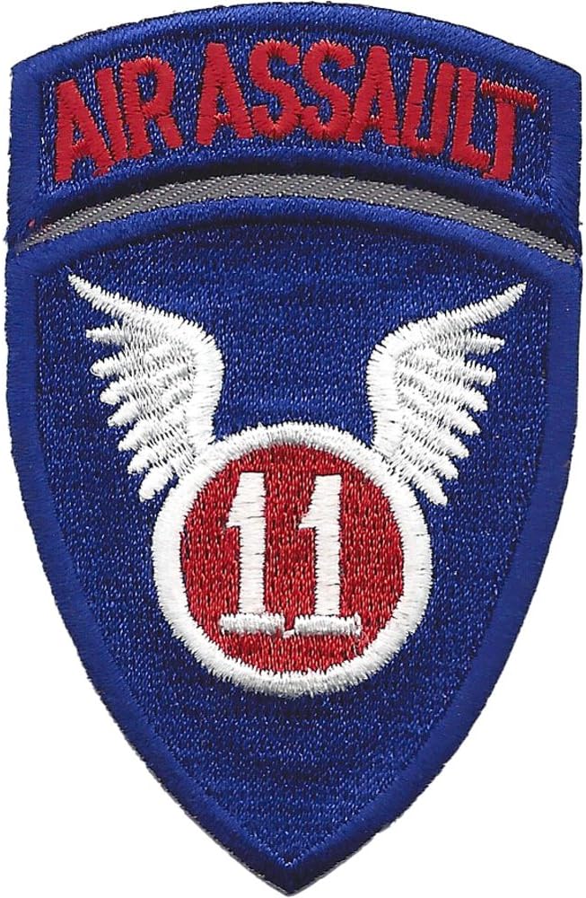 Amazon.com: 11th Airborne Infantry Assault Division Small Patch ...