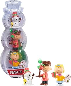 Peanuts Peanuts Holiday Figure Deluxe Set Seasonal Figures, Ages 3 Up ...