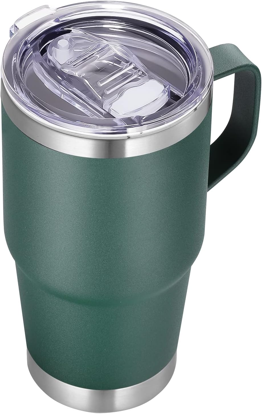 Amazon.com | Gteller 12oz Coffee Mug With Handle, Double Wall Stainless ...
