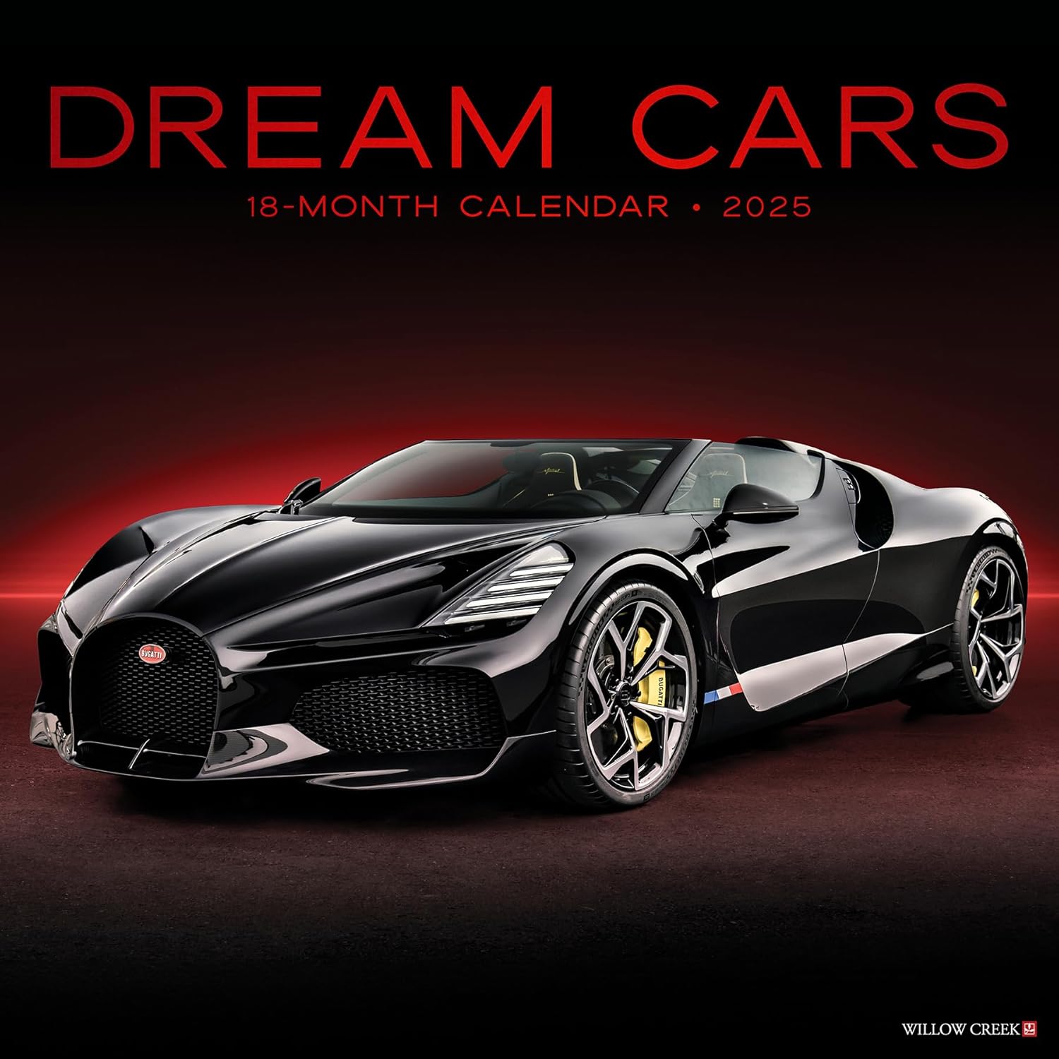 Amazon.com: Willow Creek Press Dream Cars Monthly 2025 Wall Calendar ...