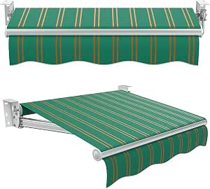 Amazon.com : Retractable Awning Fabric Replacement Outdoor Sunshade ...